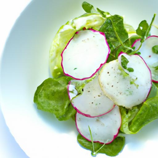 Fresh and Zesty: The Ultimate Pea Shoot and Radish Salad - RecipeWaves